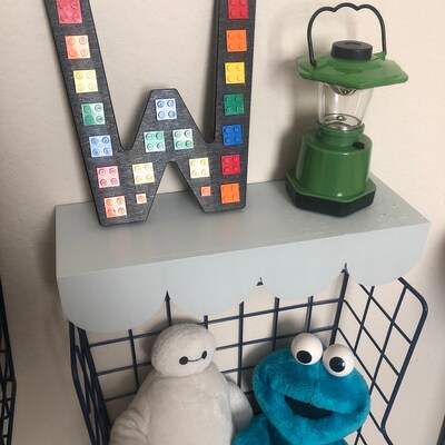 Black brick Script Wall Letters, Embedded With Real Bricks. - Etsy