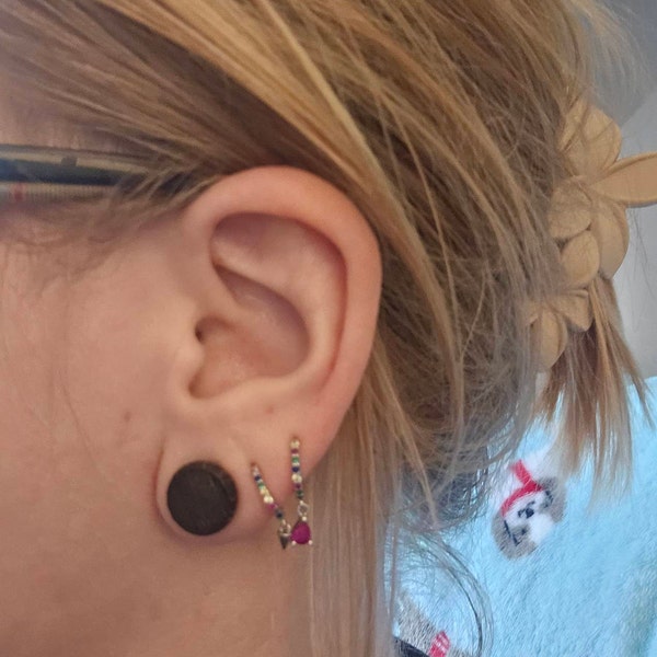 Colorful Silver Earring Set Minimalist Earrings Set for Multiple ...