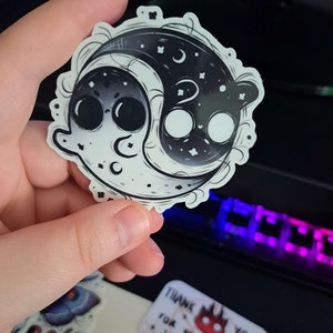 Sternennacht Metalmark Motte Transparent Sticker - Etsy