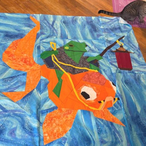 Screaming Possum | FPP Quilt Pattern | Instant PDF Download ...