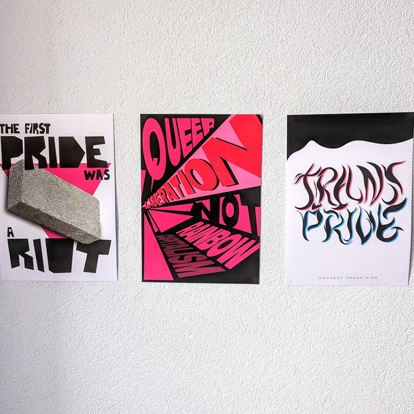 The First Pride Was A Riot Poster, Printable Wall Art, Digital Download ...