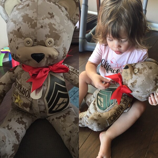 Bur Bearry Memory Bear - Etsy