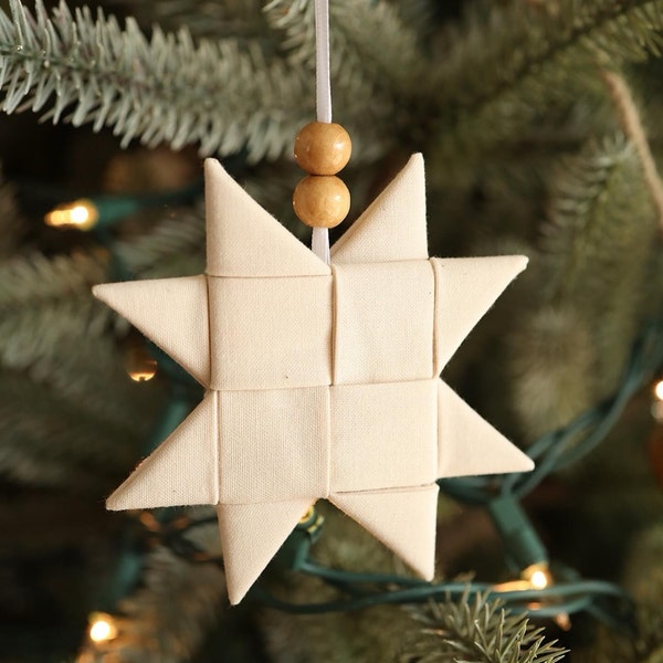 Scandinavian Folded Star Ornaments, Set of Three, Rifle Paper Co ...