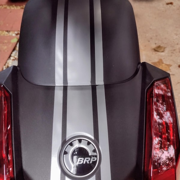 Racing Stripes Ryker Motorcycle Custom Vinyl Decal Personalize Your ...