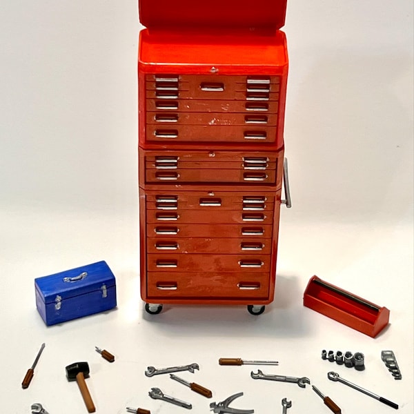 Shade Tree Mechanic Set 1/25th Scale - Etsy
