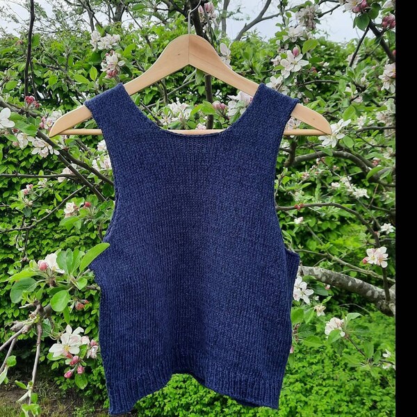 Good Tank | PDF Knitting Pattern, Areuknittingme, Summer Tank Top, Knit ...