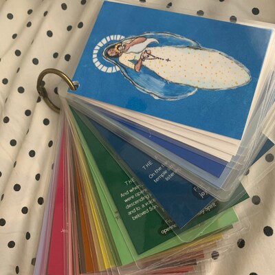 St. Hildegard of Bingen Printable Saint Card, Digital Holy Card ...