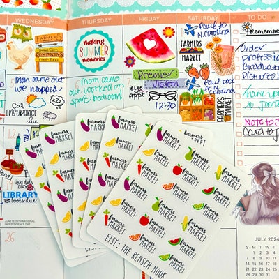 Set of 12 Monthly Budget Planner Stickers Happy Planner Christmas Gift ...