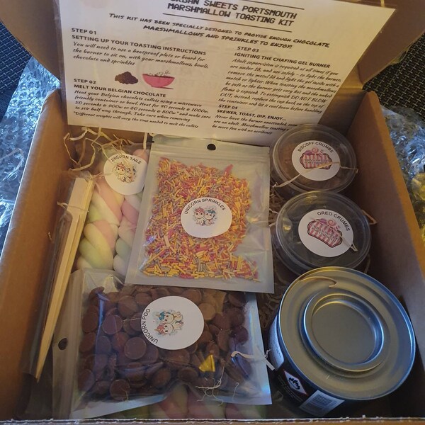 Marshmallow Toasting Kit - Etsy UK