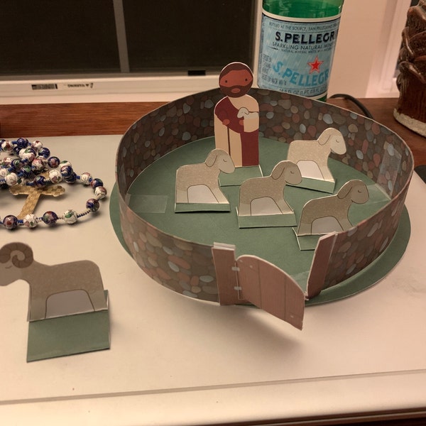 Printable Sheepfold | Atrium Level 1 | Catechesis of the Good Shepherd ...