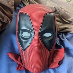 Deadpool Halfshell Costume Cosplay Mask With Screen Printed - Etsy