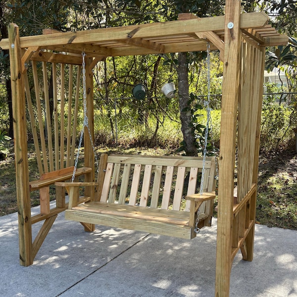 ARBOR/SWING PLANS: Digital File Containing Photos, Materials List ...