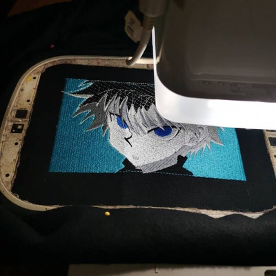 Premium Anime Embroidery Design, Anime Inspired Machine Embroidery ...