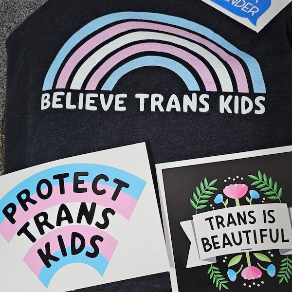 THEY/THEM Name-tag Sticker - Etsy