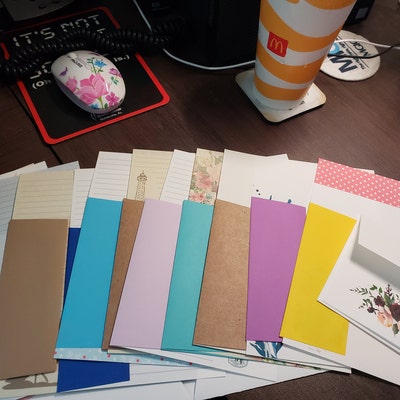 Stationery Grab Bag, Miscellaneous Single Stationery Sheets and ...