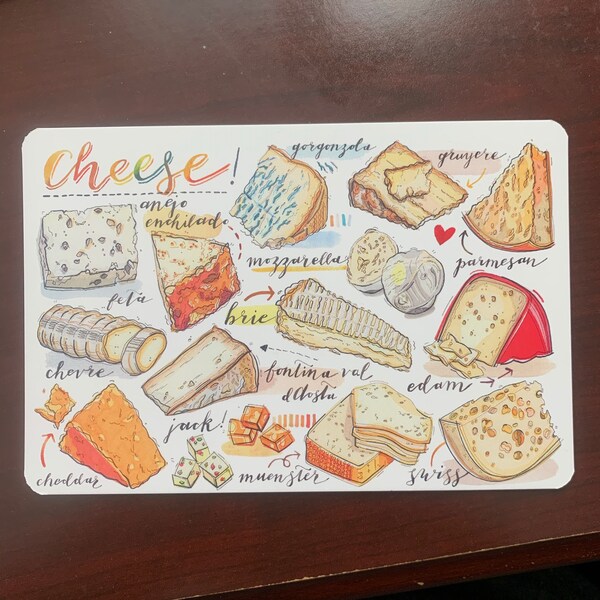 Cheese Postcard. - Etsy