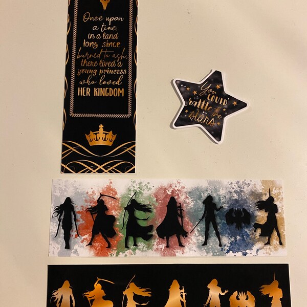 02. Tog Inspired Bookmarks - Options Available - Etsy