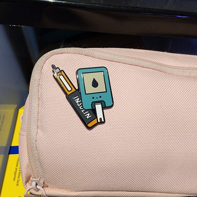 Epipen Epinephrine Adrenaline Epi-pin Enamel Pin Allergies Anaphylaxis ...