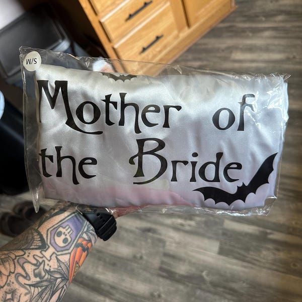 Bridal Bats Robe, Bridesmaid Robes, Gothic Bridal Party,gothic Bride ...