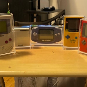 Gameboy Advance SP Custom Acrylic Display Case | Etsy