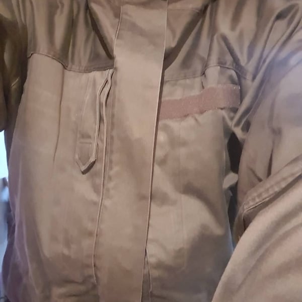 Veste d'uniforme de protection civile suédoise originale denim bleu ...