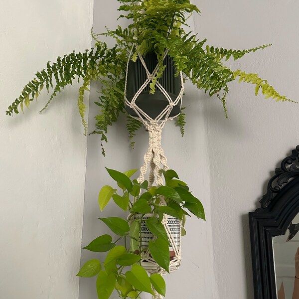 3mm Navy Blue Macrame Cord / Soft Knotting String / 100% Cotton Rope ...