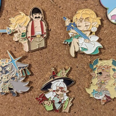 Rauru X Sonia TOTK Hard Enamel Pin - Etsy