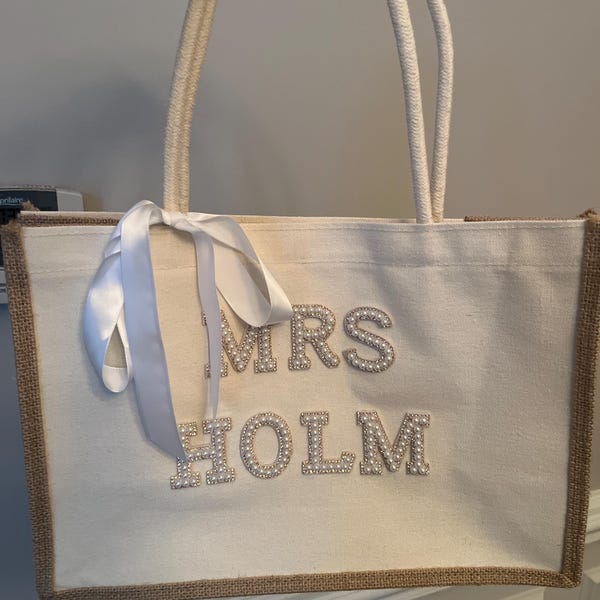 Bride Tote Bag, Bride Gift, Bridal Shower Gift, Bachelorette Bags ...