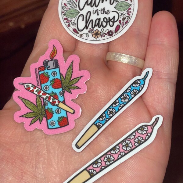 Joint Sticker |420 Sticker | Stickers for Hydroflask |flower Sticker ...
