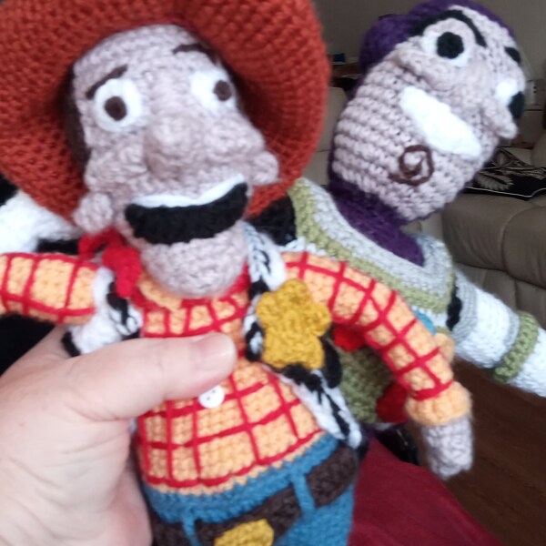 Buzz Lightyear English Crochet Pattern _ 16 Inches Buzz Lightyear _ Toy ...