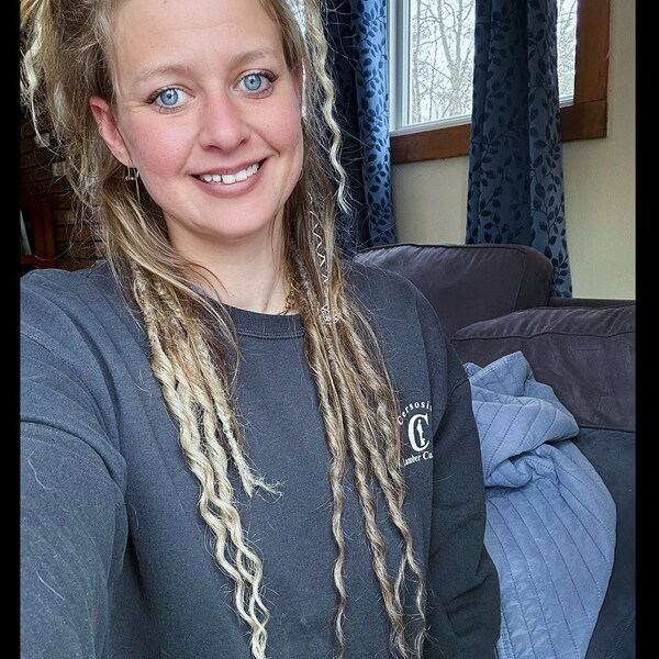 Dreadlocks Like Your Hair. Synthetic Dreadlocks. Curly Synthetic Dreads ...