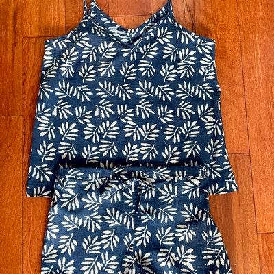 Tie Back Crop Blouse PDF Sewing Pattern Ruffle Sleeve Summer Dress ...
