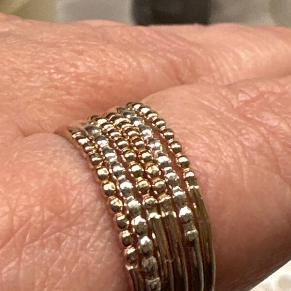 Set of 4 Knuckle Rings, Knuckle Rings, Knuckle Ring Set, Stacking Rings ...