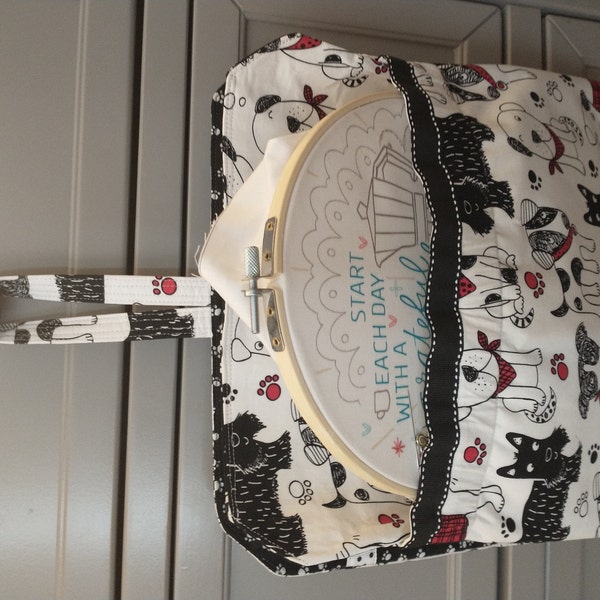 DMC Floss Embroidery Thread Organizer, Gift Cross Stitch Lover, Purple ...