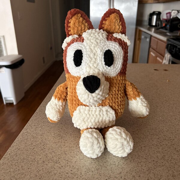 Heeler Plush Toys PDF Crochet Pattern - Etsy