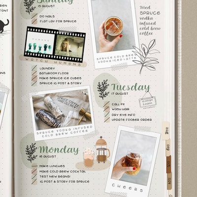 Basic Sticker Set 1 in 5 Colors Digital Planner Goodnotes Notability ...