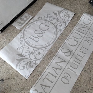 Wedding Sign & Event Dance Floor Decal Sticker Birthday Vinyl Floor ...