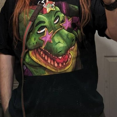 Five Nights at Freddys, Glam Rock Monty, 8x8 Art Print, Fanart Print - Etsy