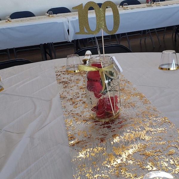 100th Birthday Confetti/ 100th Birthday Party Decorations/age Confetti ...