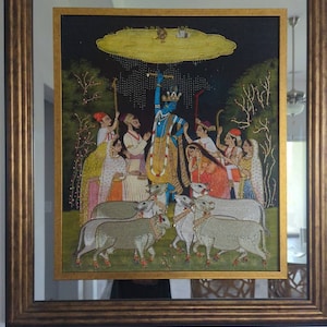 India Wall Art of Kalpataru Tree of Life Embroidery & Needlepoint ...