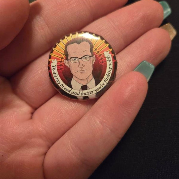 Charles Offdensen (CFO) 1 Inch Button Pins - 5 Types - Metalocalypse, Dethklok - Etsy