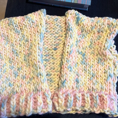 Garter Stitch Kimono Spring Cardigan Knitting Pattern - Etsy