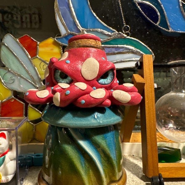 8oz Octopus Jar — Mister - Etsy