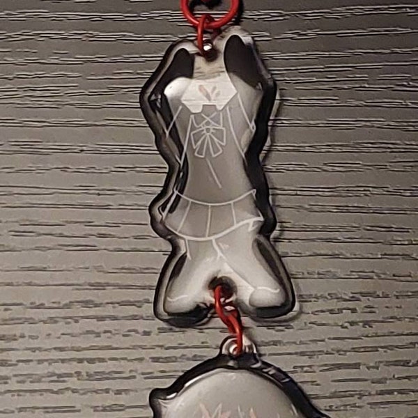 Omori Keychains - HS Basil and Stranger - Double-sided Acrylic Charms ...