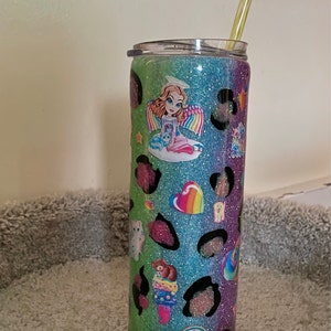 Good Vibes Tumbler Reggae Red Gold Green Glitter Shaka Beach Waves ...