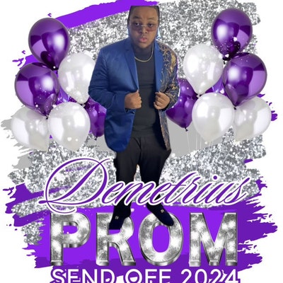 Prom Send off T Shirt Design, Editable in Canva, 2024 Prom T Shirt ...
