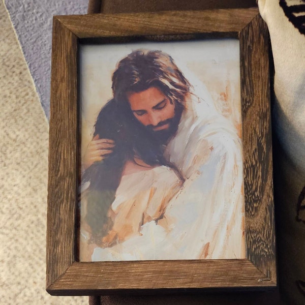 Healing Embrace | Digital Download | Jesus Embracing Woman | Christian ...