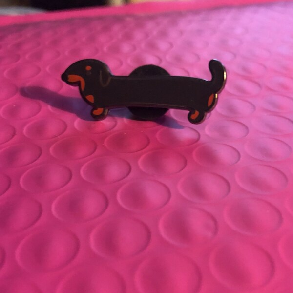 Dachshund Enamel Pin Wiener Dog Sausage Lapel Pin Brooch Badge Flair ...