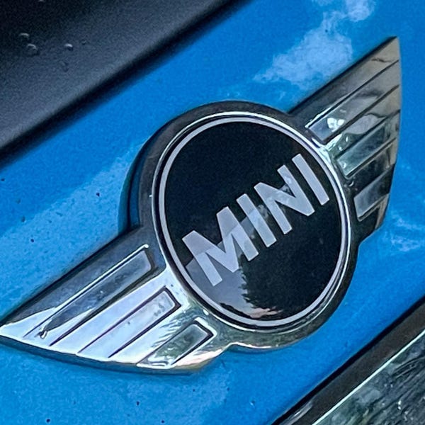 Custom Steering Wheel Gel Overlay Emblem Badge Sticker - Fits All MINI ...