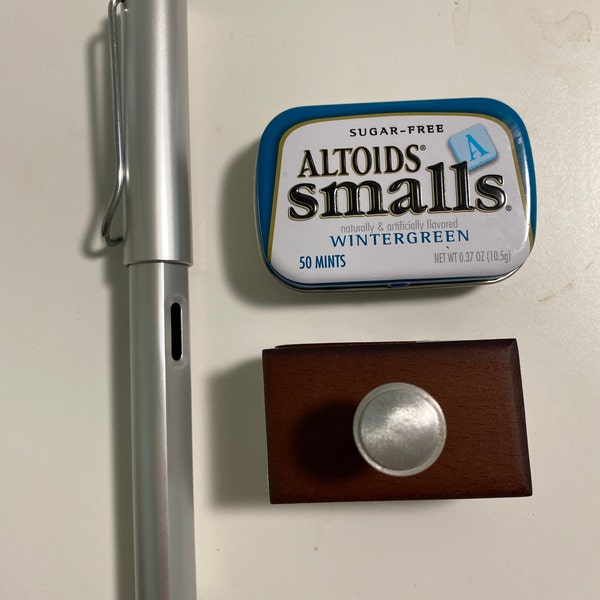 Ink Blotter With Extra Blotting Cloths // Wood and Metal Rocking ...